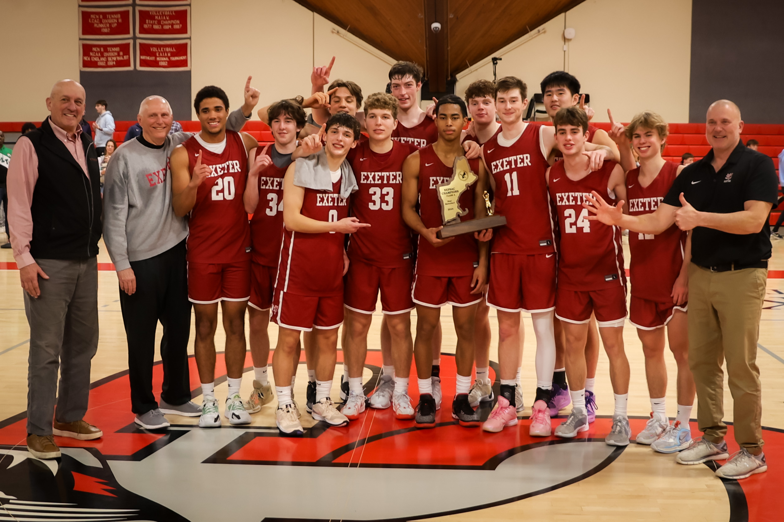 Exeter boys basketball captures fifth title - Phillips Exeter Academy