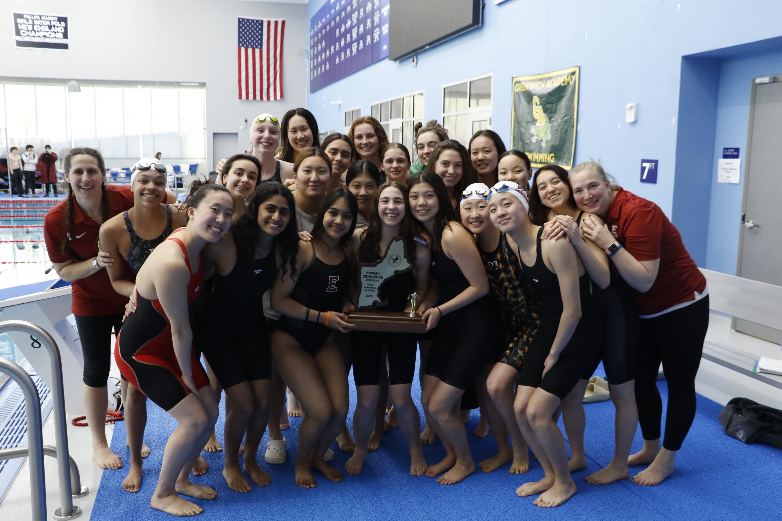 Exeter girls swimmers seize New England crown - Phillips Exeter Academy