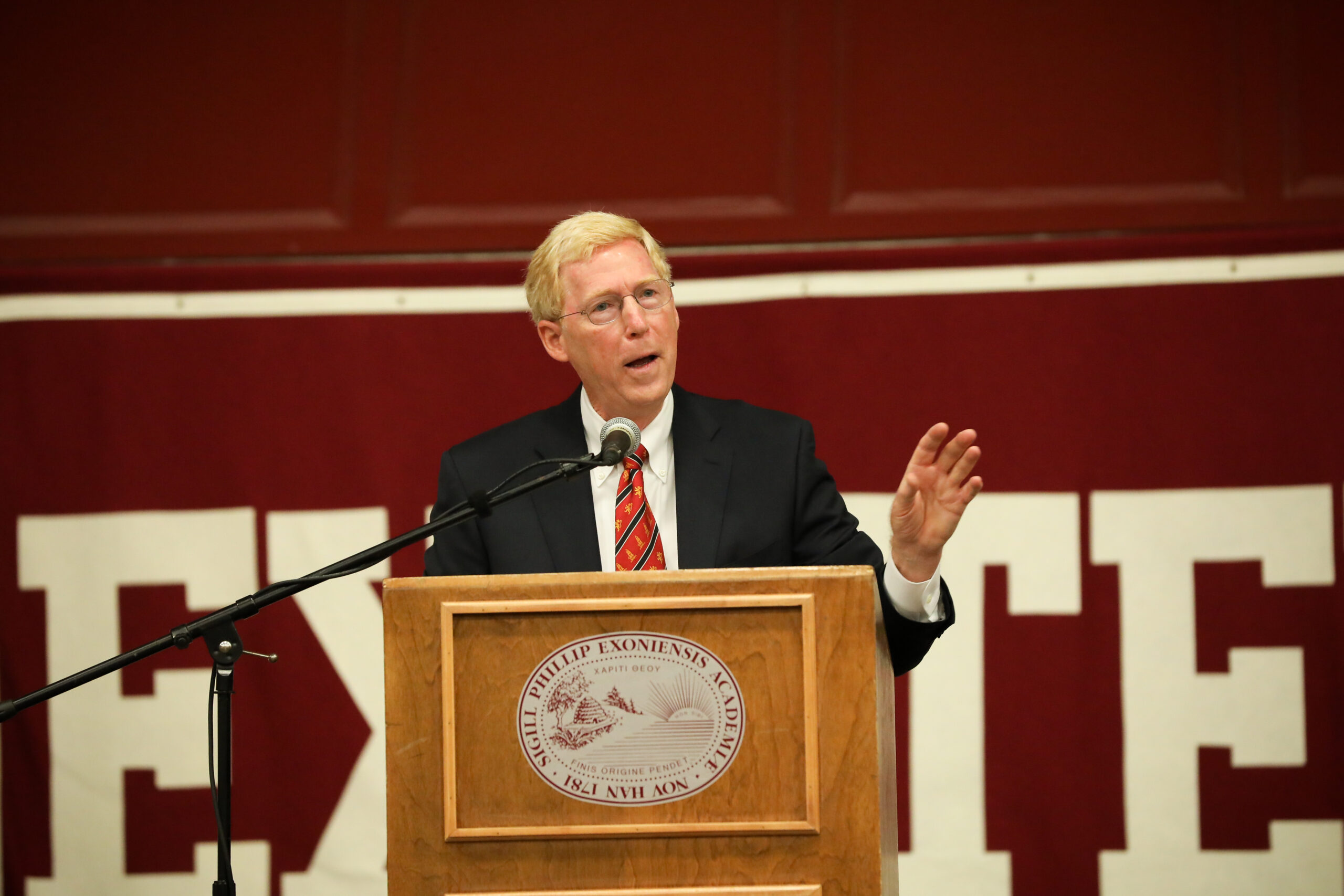 Customs old and new fill Opening Assembly - Phillips Exeter Academy