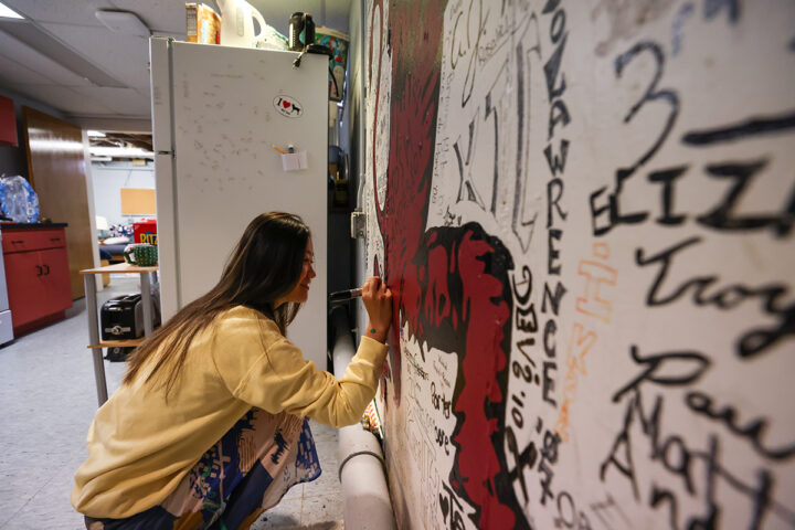 Exeter Deconstructed: Gould House graffiti - Phillips Exeter Academy
